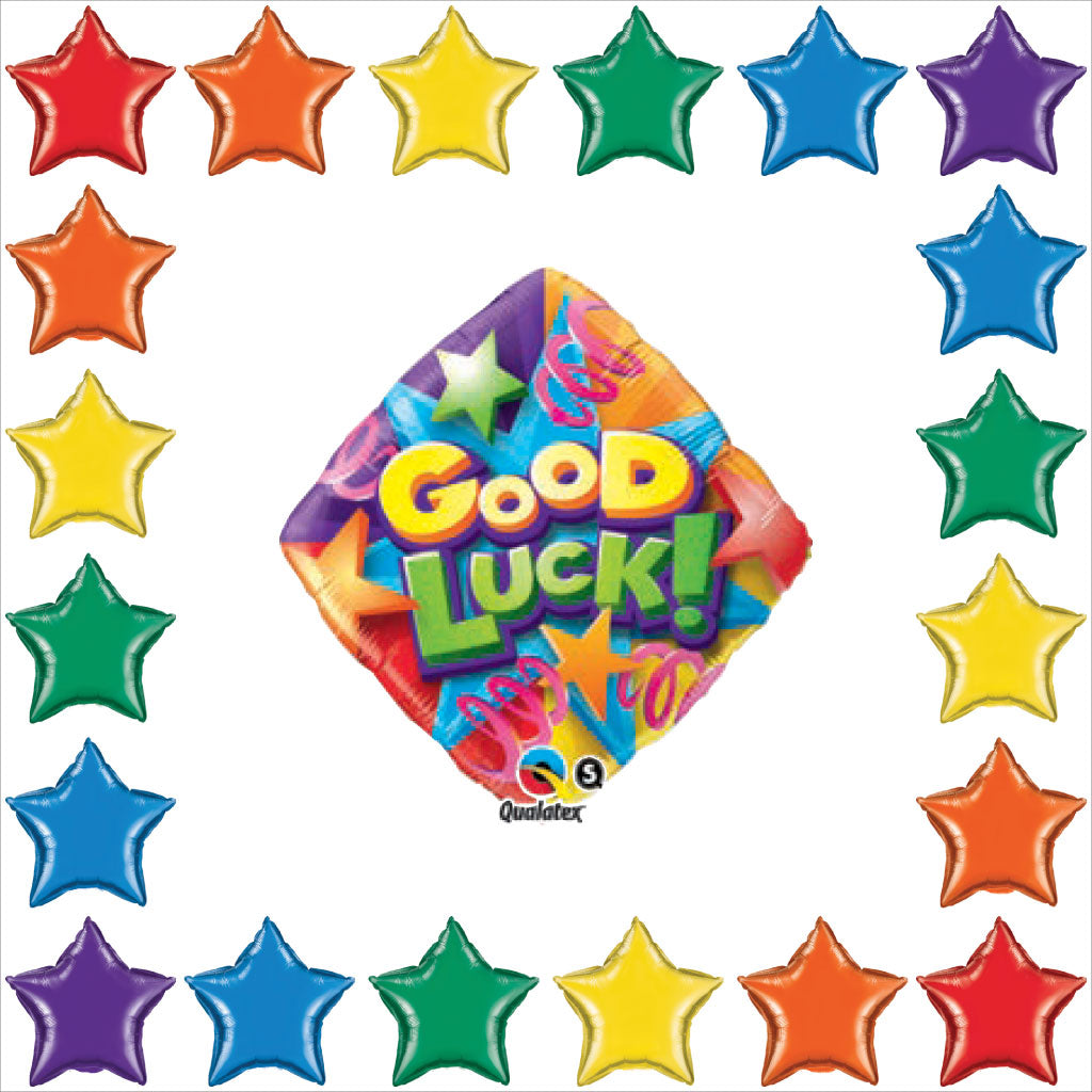 Good Luck Star & Streamers – conshyparty